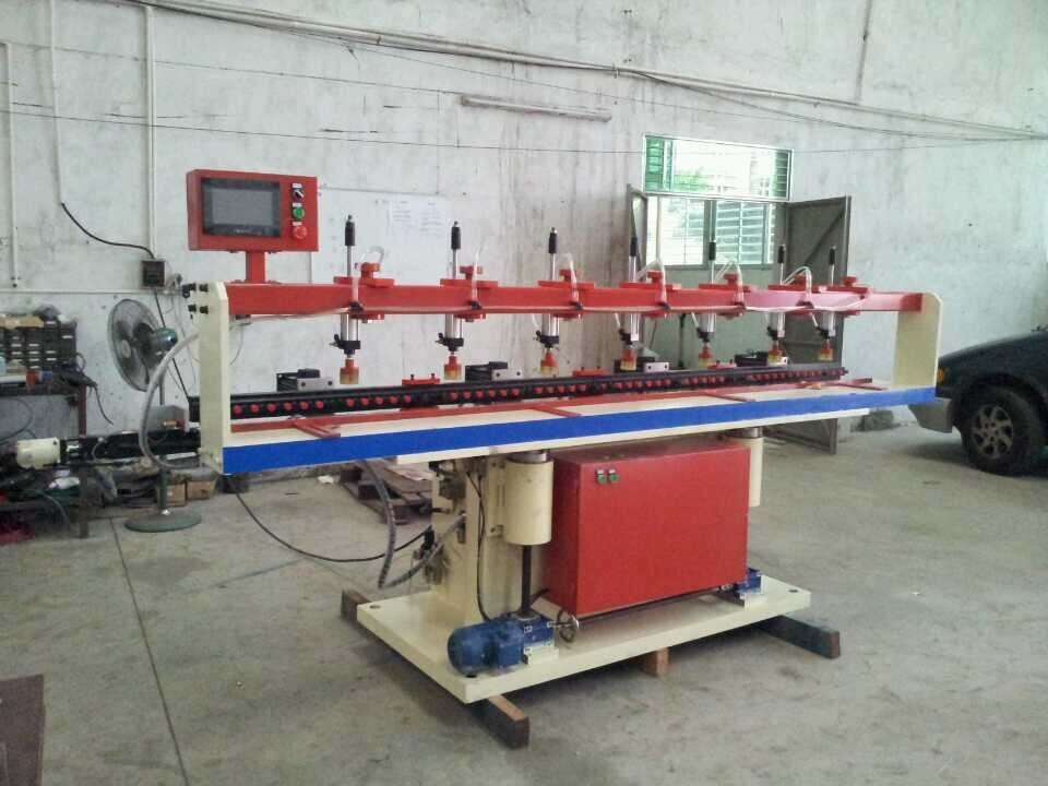 window shutter stile automatic drilling holes machines (servo position ...